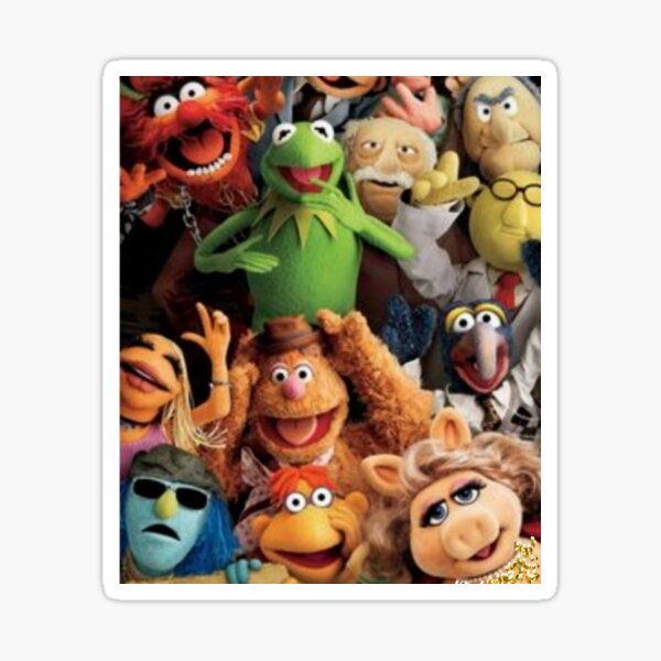 "The muppet show muppets " Sticker for Sale by World-art-4-u | Redbubble