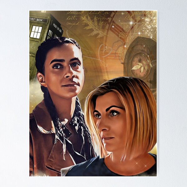 "13th doctor / thasmin / I don't want this to end " Poster for Sale by ...