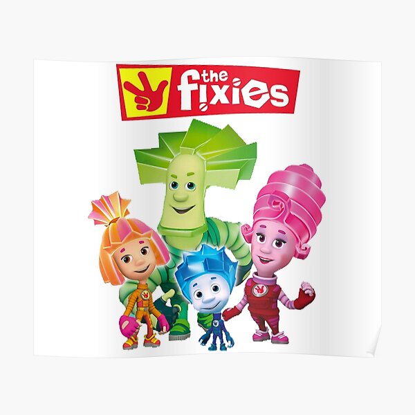 "Cartoon the fixies" Poster for Sale by Par-kids | Redbubble