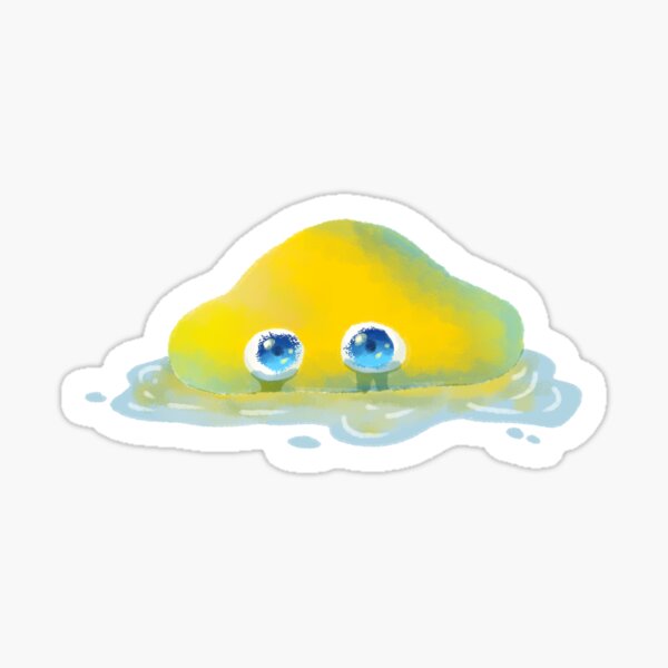 "Sad Blob" Sticker for Sale by Sivonrapmi | Redbubble