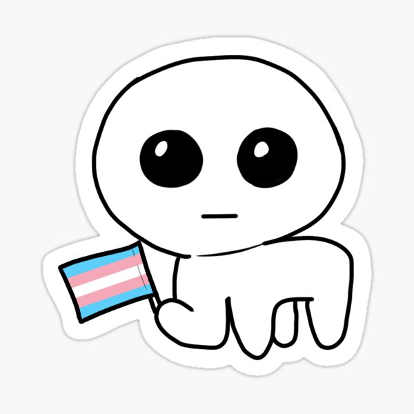 "Pride TBH Creature (Transgender)" Sticker for Sale by SmollDragonArtt ...
