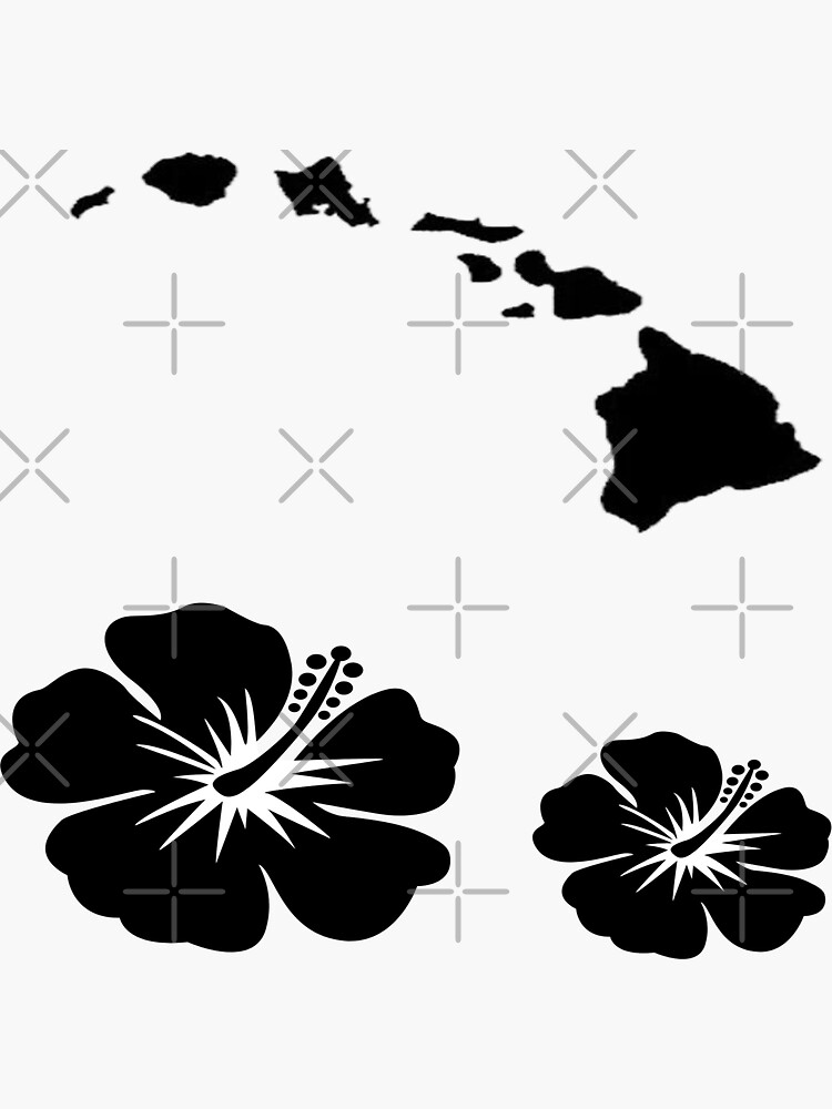 "Hawaiian Islands Sticker Pack" Sticker for Sale by calibrit | Redbubble