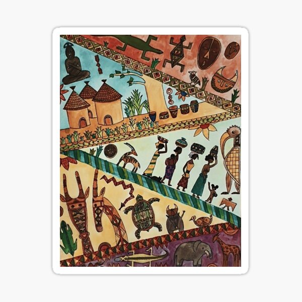 "traditional" Sticker for Sale by OViatorem | Redbubble