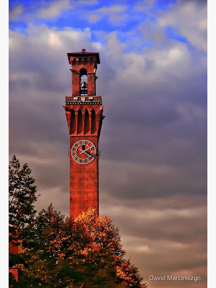 "Clock Tower - Waterbury, Connecticut" Metal Print by dmarciniszyn ...