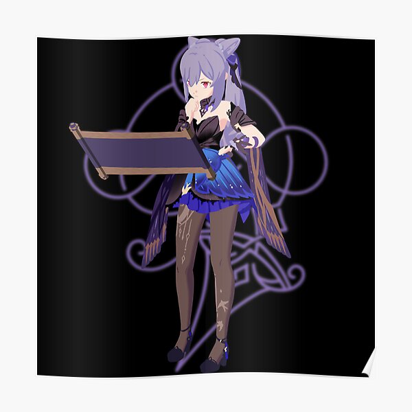 "genshin impact - keqing" Poster for Sale by mario24757 | Redbubble