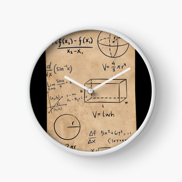 Reloj «¡Matemáticas antiguas! Volumen escrito a mano de la esfera ...