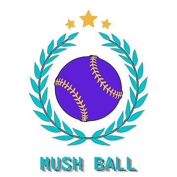"Mush ball design " Sticker for Sale by Zikosshop | Redbubble