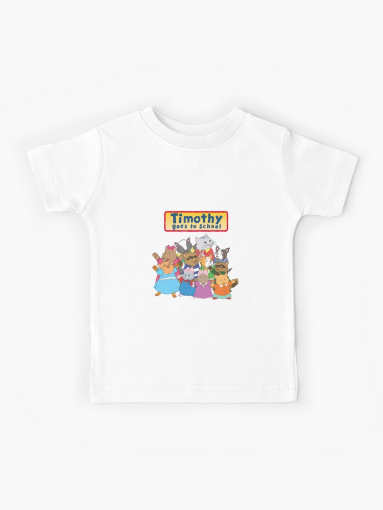 "timothy, timothy goes to school" Kids T-Shirt for Sale by Vegas Cara ...