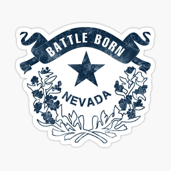 Battle Born Stickers | Redbubble
