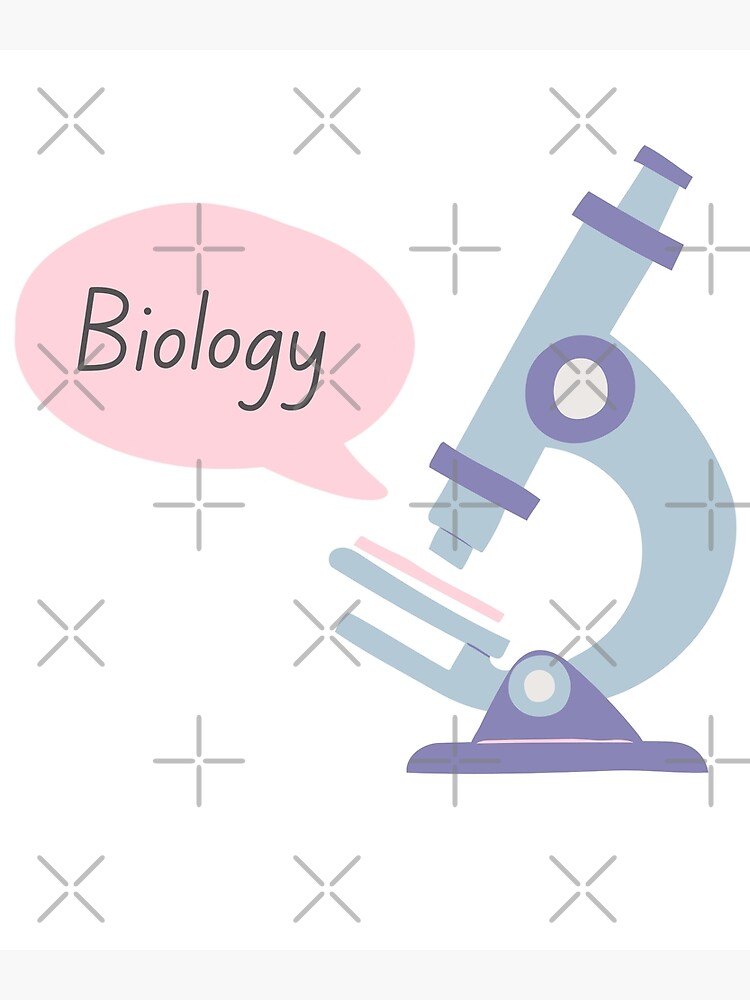 "Biology under a microscope - Microbiology " Poster for Sale by ...