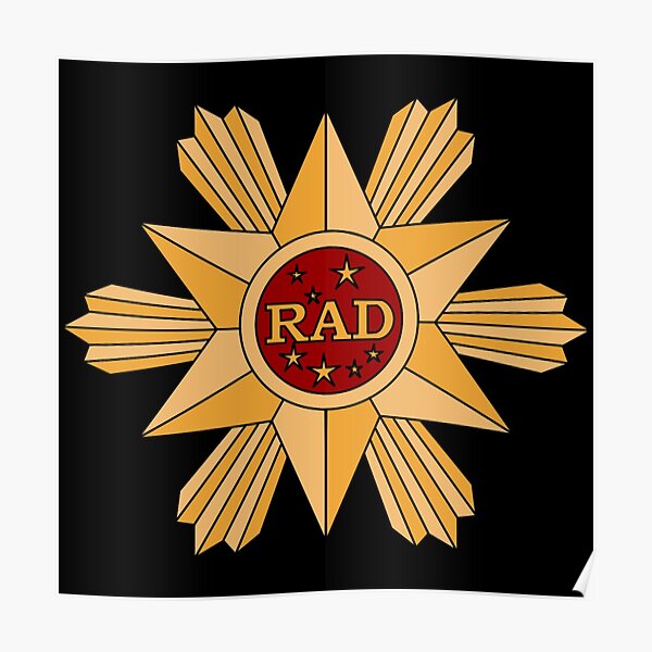 "RAD Obey me school badge" Poster for Sale by Totallysane00 | Redbubble