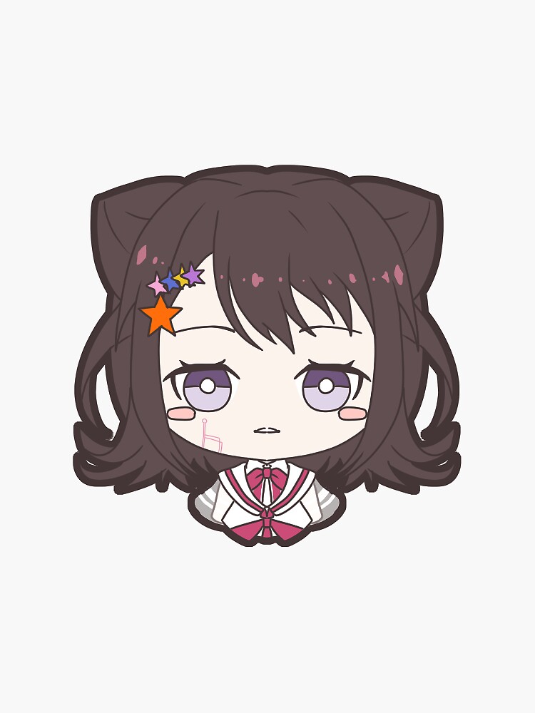 "CeVIO AI / SynthV AI POPY" Sticker for Sale by UntramenTaro | Redbubble