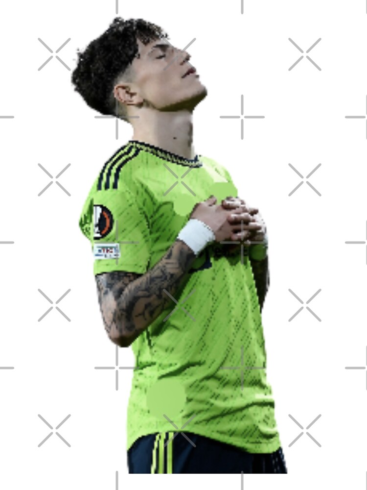 "Garnacho Inner Peace Celebration" Kids T-Shirt for Sale by ijdesigns ...