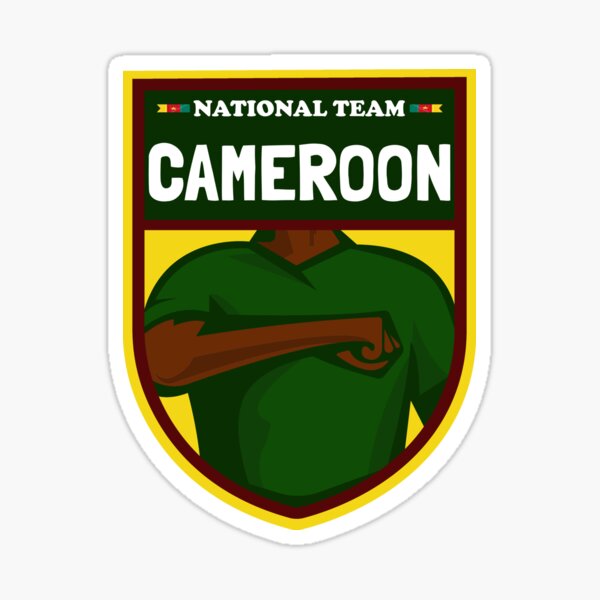 "Cameroon National Team Logo" Sticker for Sale by Salukeart | Redbubble