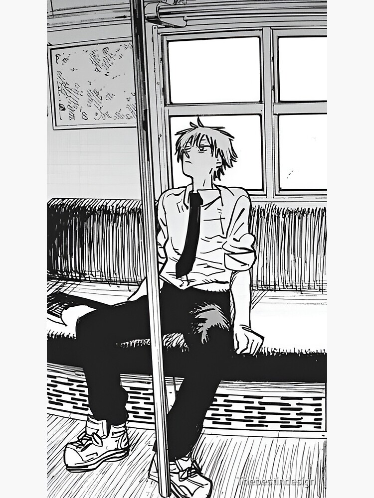 "Denji" Poster for Sale by Thebestindesign | Redbubble