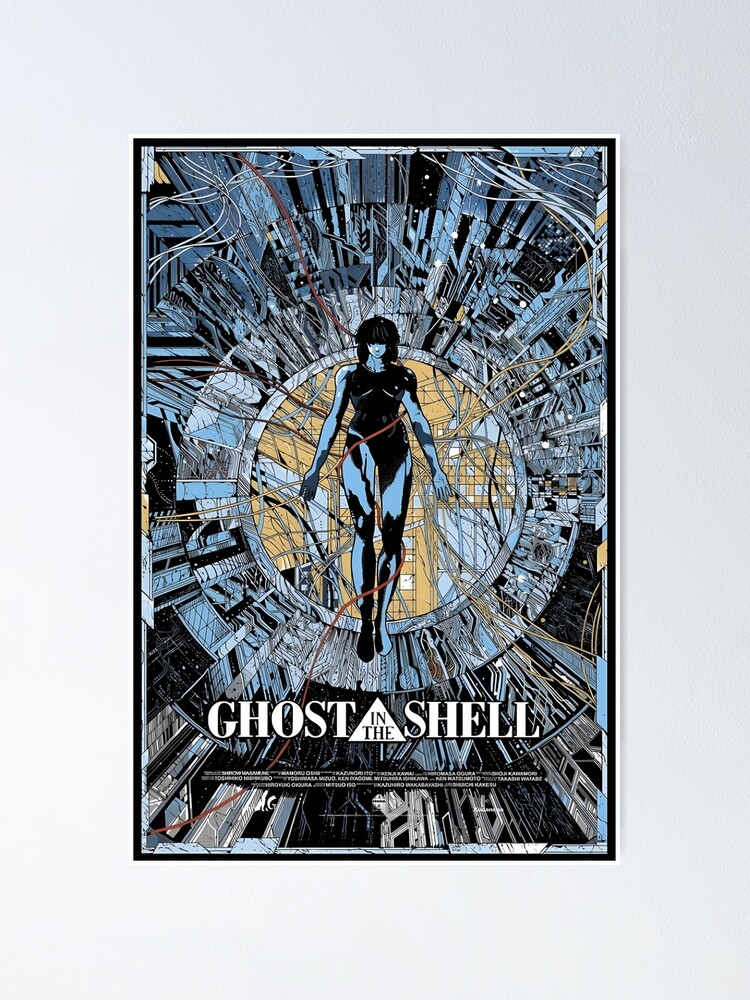 "Ghost Shell Posters" Poster for Sale by TomWarn56 | Redbubble