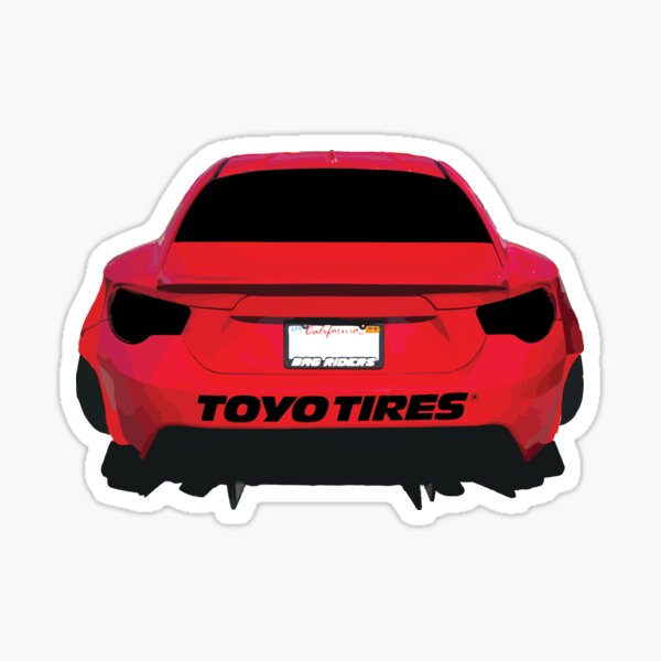 "BRZ GT86 FRS" Sticker for Sale by chunknozza | Redbubble