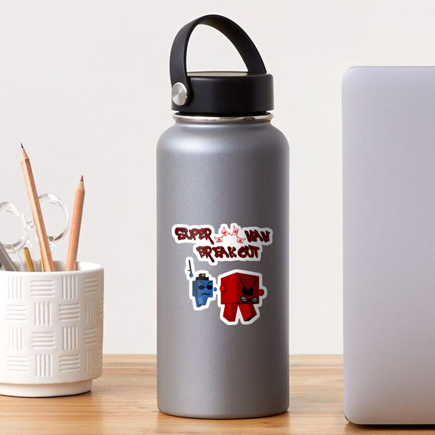 "Super Breakout Man Cover Design" Sticker for Sale by baconmaster2890 ...