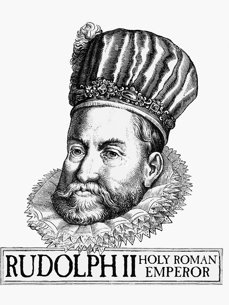 "Rudolph II, Holy Roman Emperor" Sticker for Sale by jaffeart | Redbubble