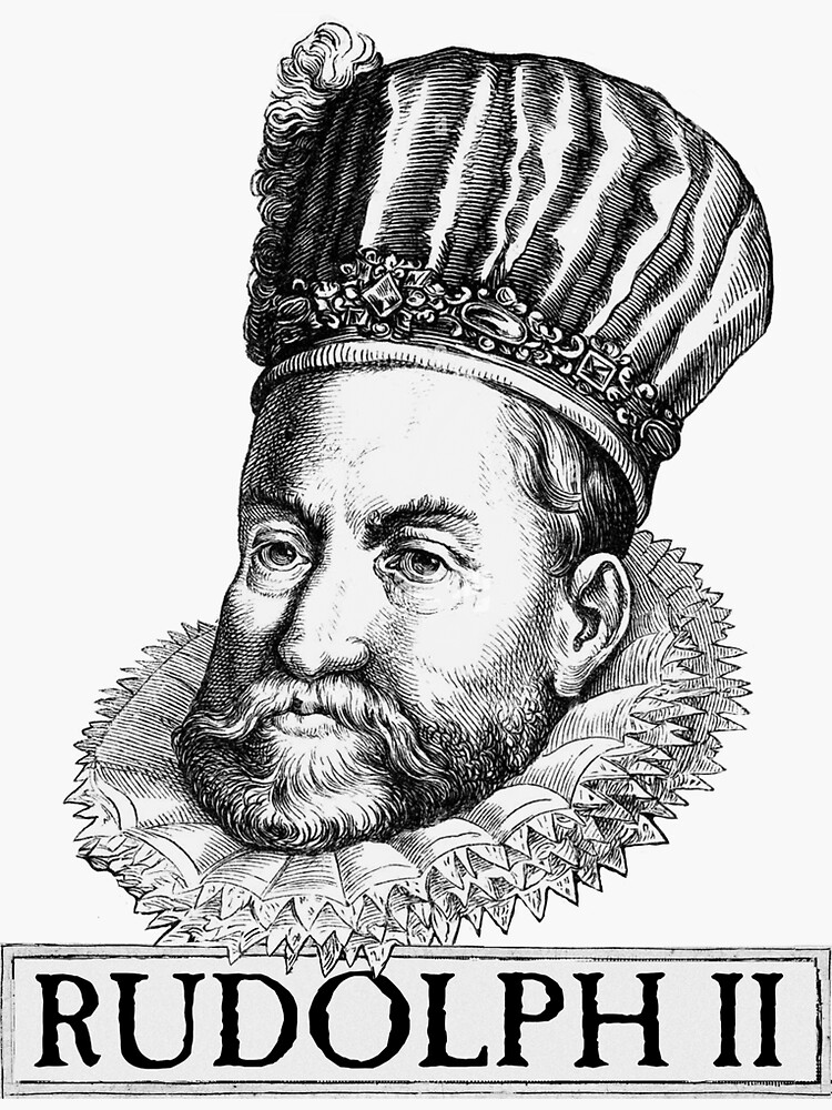 "Rudolph II, Holy Roman Emperor" Sticker for Sale by jaffeart | Redbubble