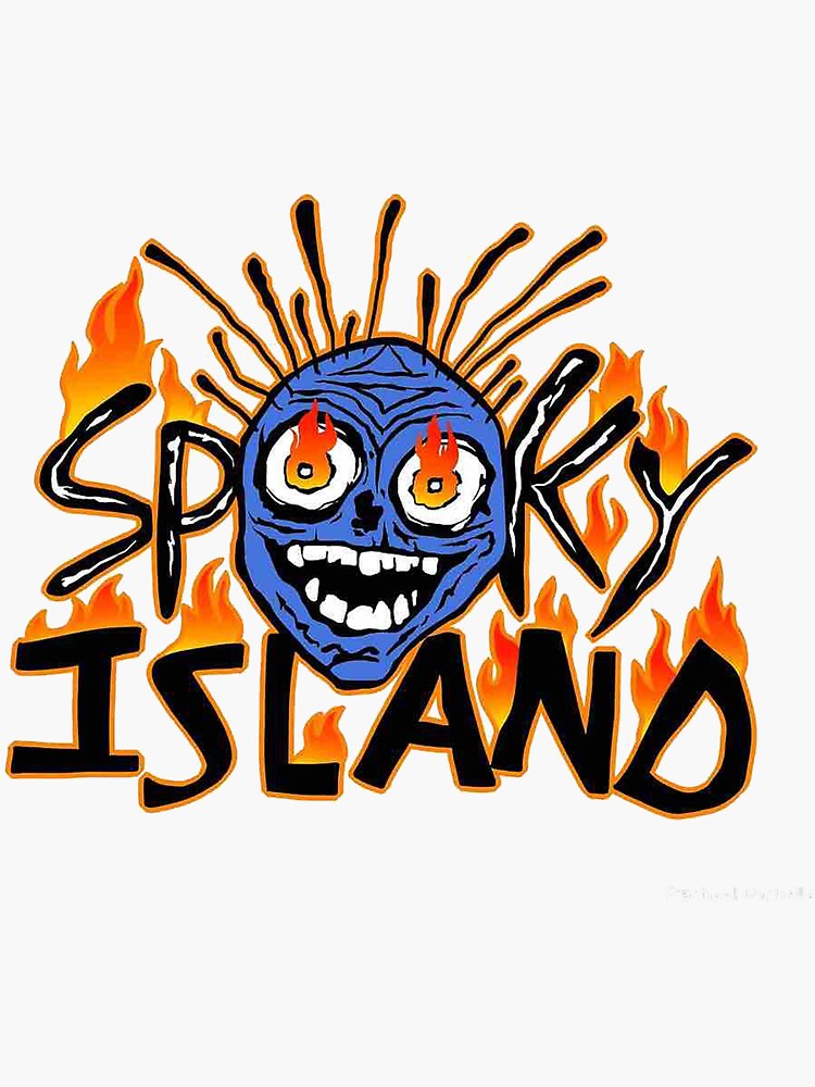 "spooky" Sticker for Sale by leonardi999 | Redbubble