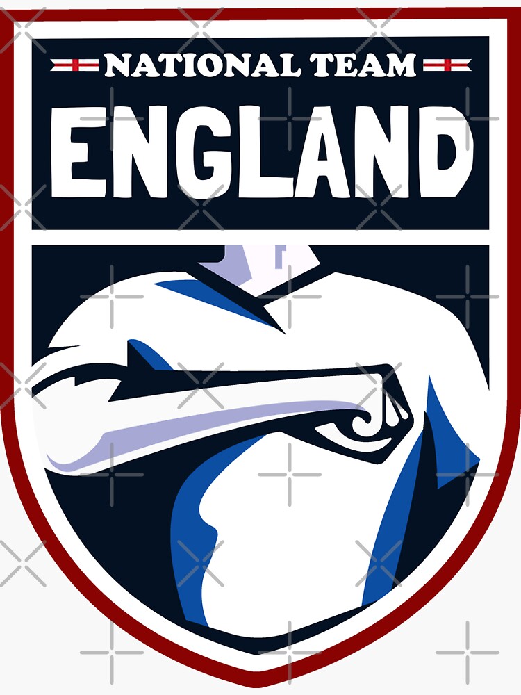 "England National Team Logo" Sticker for Sale by Salukeart | Redbubble