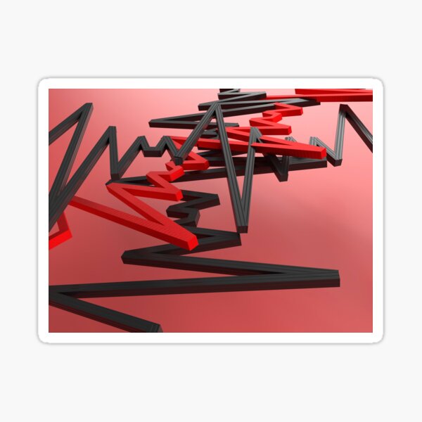 "Stages of Grief: Anger" Sticker for Sale by findyourmeaning | Redbubble