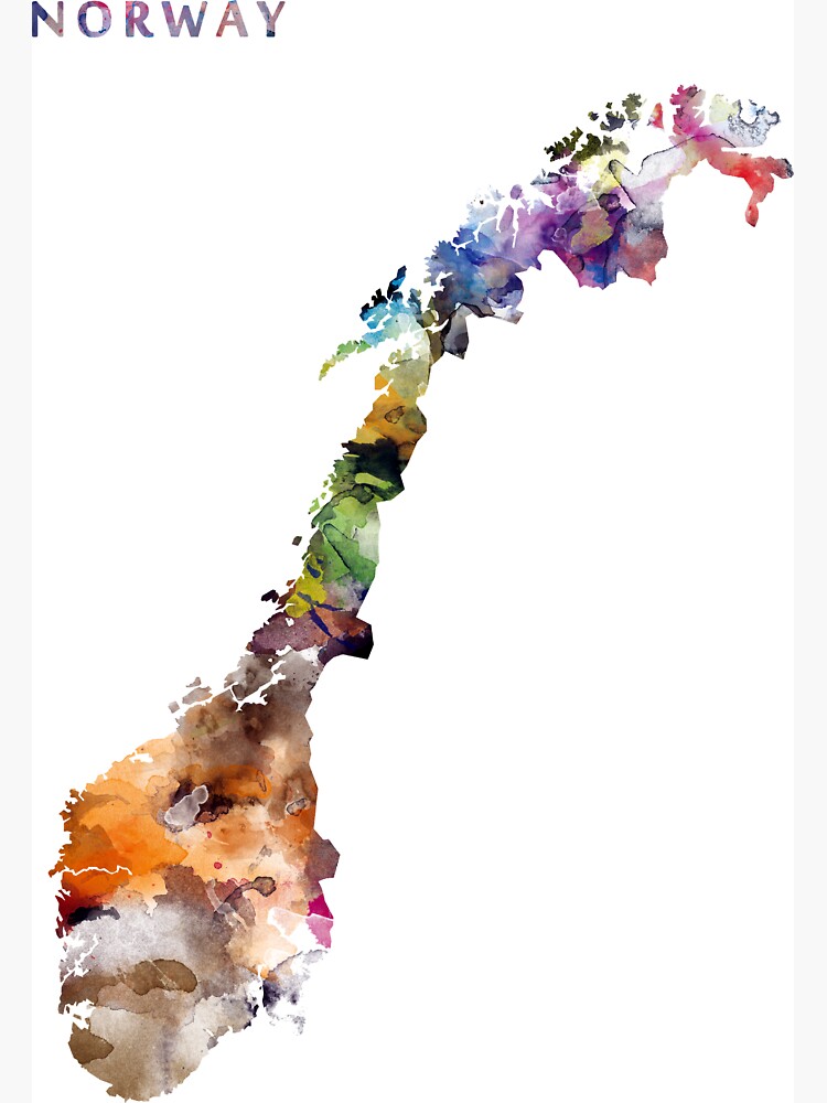 "Norway" Magnet for Sale by MonnPrint | Redbubble