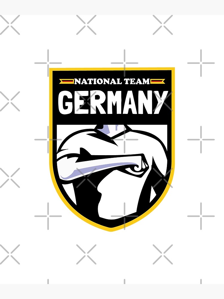 "Germany National Team Logo" Poster for Sale by Salukeart | Redbubble