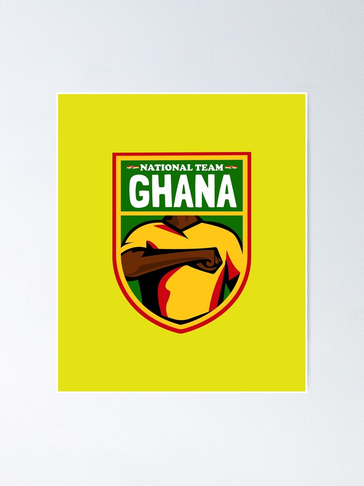 "Ghana National Team Logo" Poster for Sale by Salukeart | Redbubble