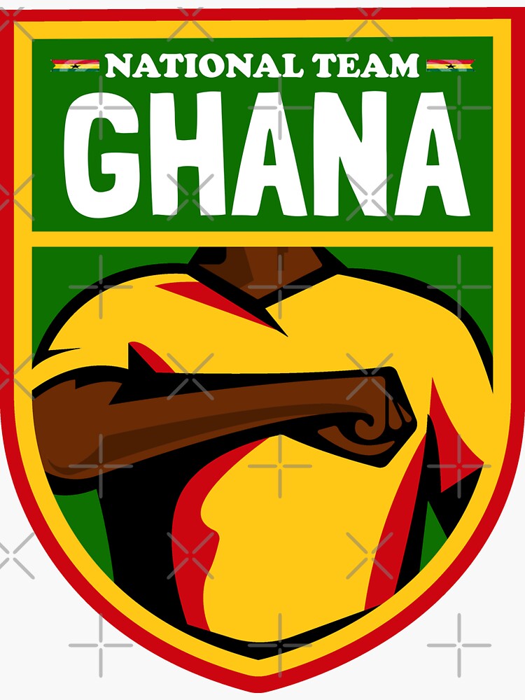 "Ghana National Team Logo" Sticker for Sale by Salukeart | Redbubble