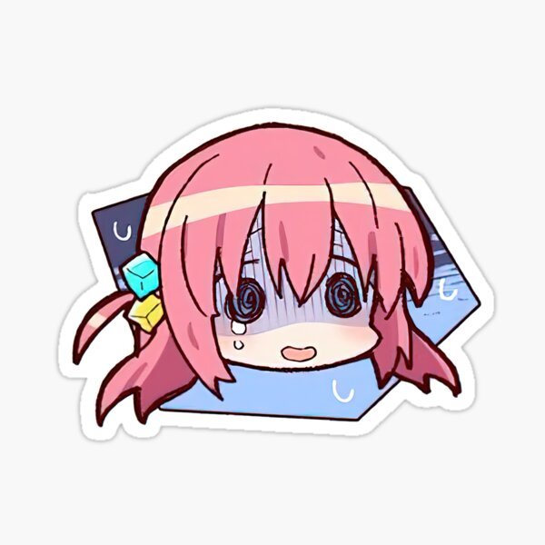 "Bocchi the Rock" Sticker for Sale by Kadokan | Redbubble