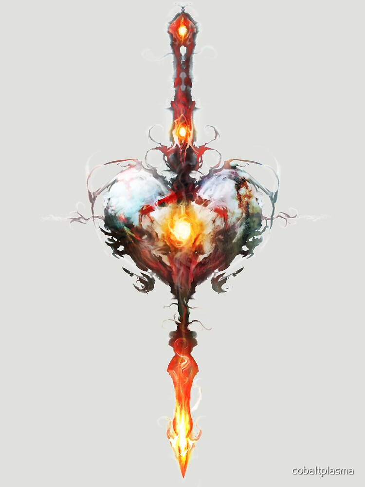 T-shirt « The Heartblade », par cobaltplasma | Redbubble