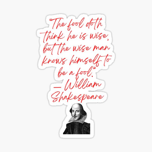 "William Shakespeare" Sticker for Sale by HnLStore | Redbubble