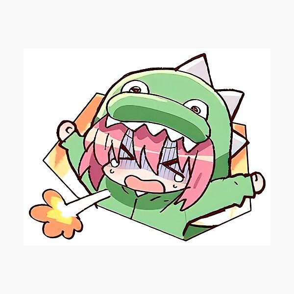 "Bocchi the Rock Chibi" Photographic Print for Sale by Kadokan | Redbubble