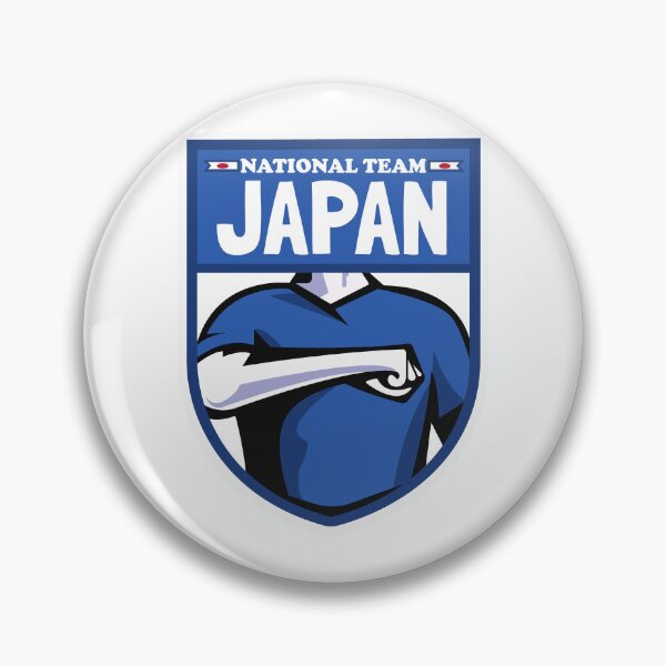 Japan Soccer Logo Pins and Buttons for Sale | Redbubble