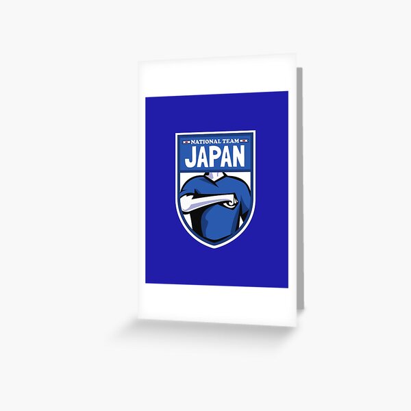 "Japan National Team Logo" Greeting Card for Sale by Salukeart | Redbubble