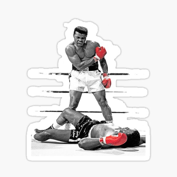 "Muhammad Ali" Sticker for Sale by burdavell | Redbubble
