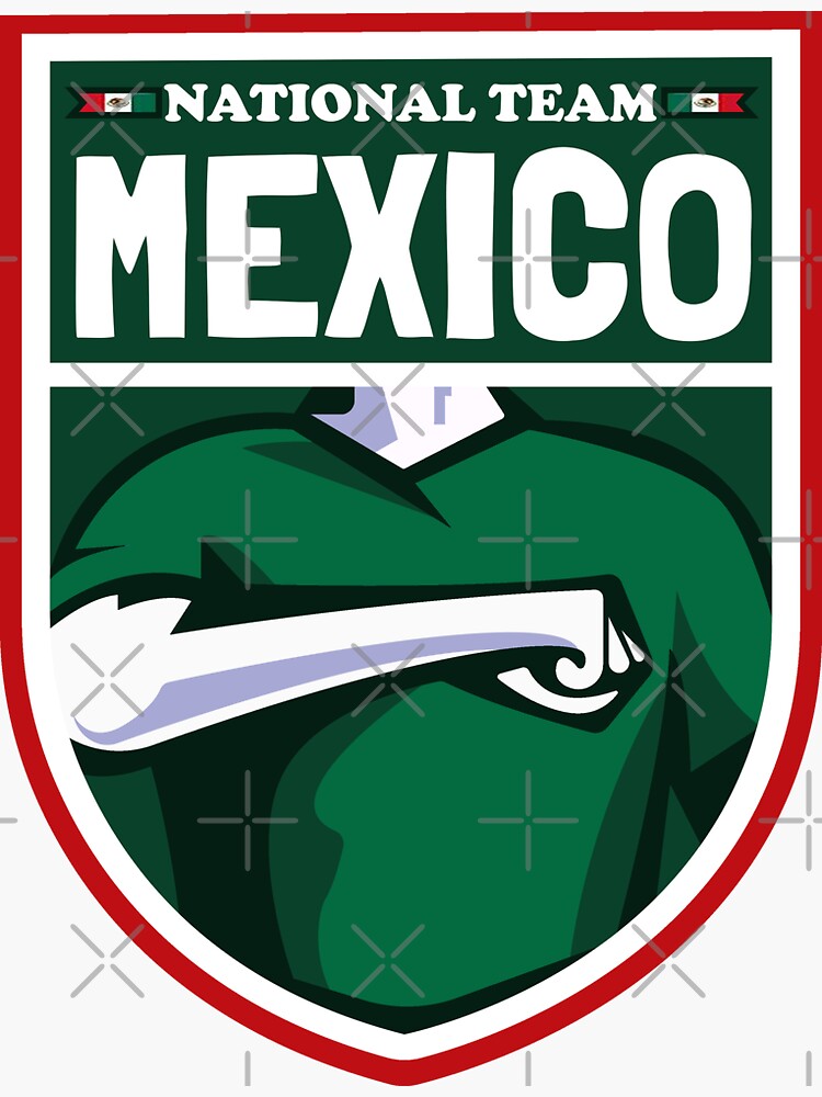 "Mexico National Team Logo" Sticker for Sale by Salukeart | Redbubble