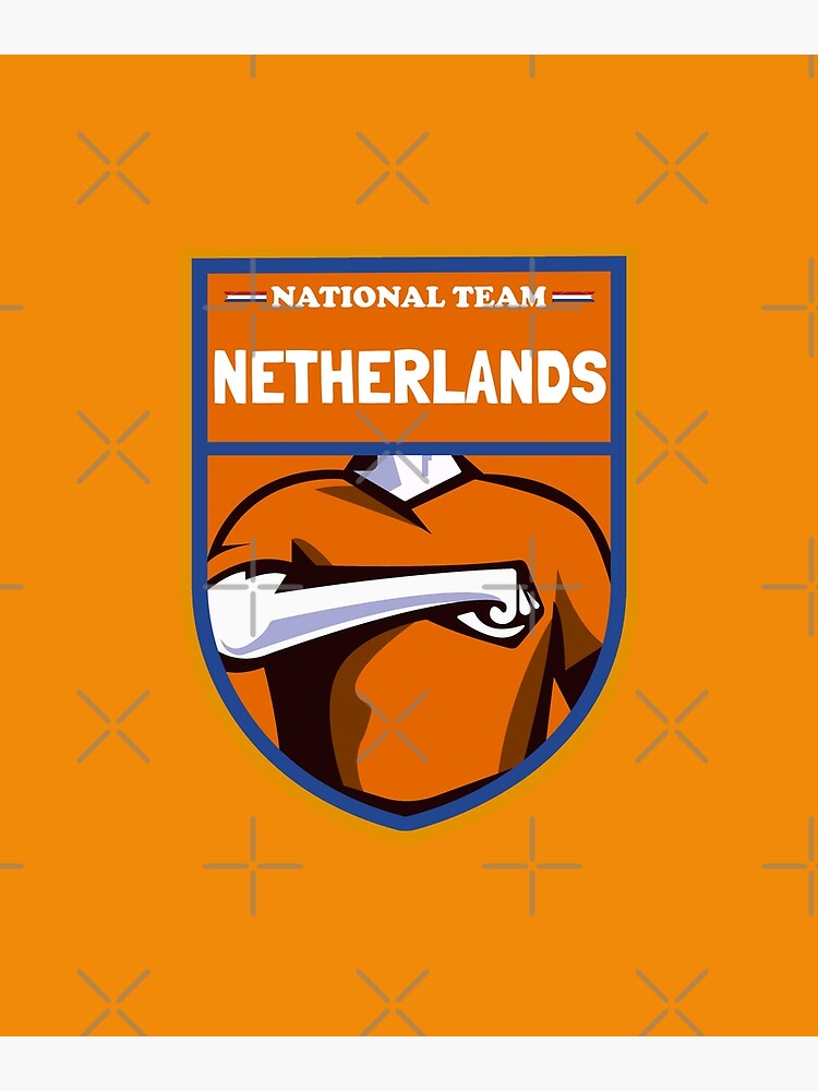 "Netherlands National Team Logo" Poster for Sale by Salukeart | Redbubble