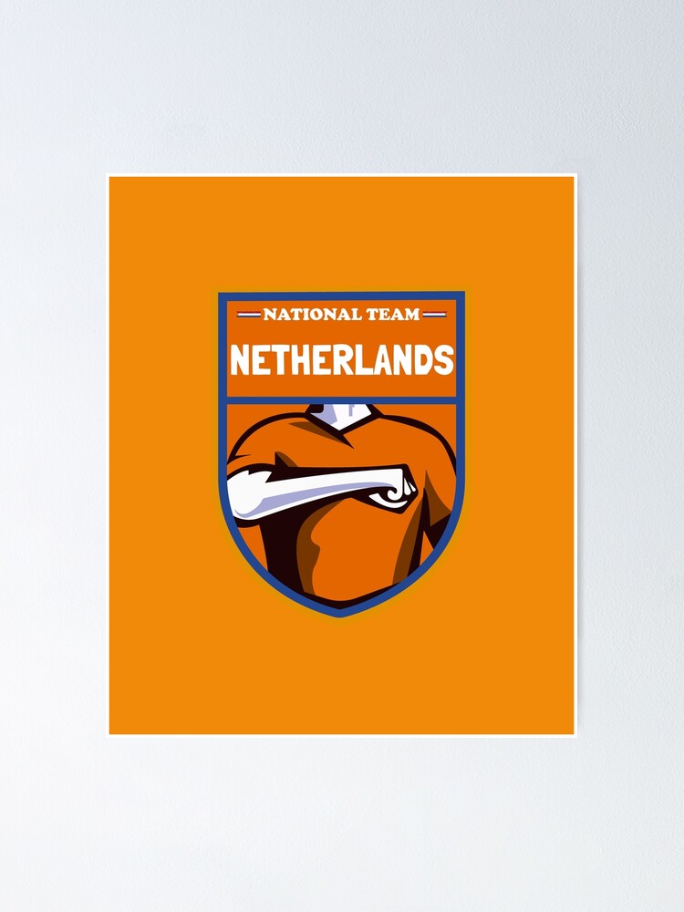 "Netherlands National Team Logo" Poster for Sale by Salukeart | Redbubble