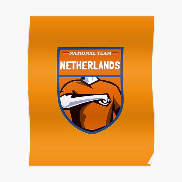 "Netherlands National Team Logo" Poster for Sale by Salukeart | Redbubble