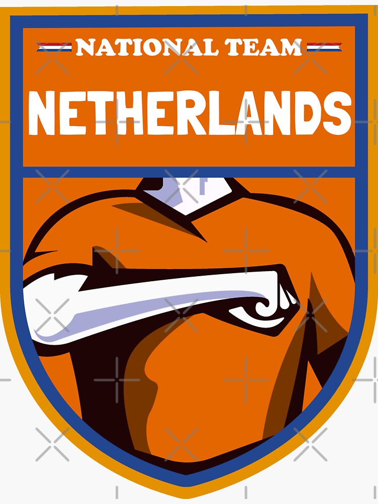 "Netherlands National Team Logo" Sticker for Sale by Salukeart | Redbubble