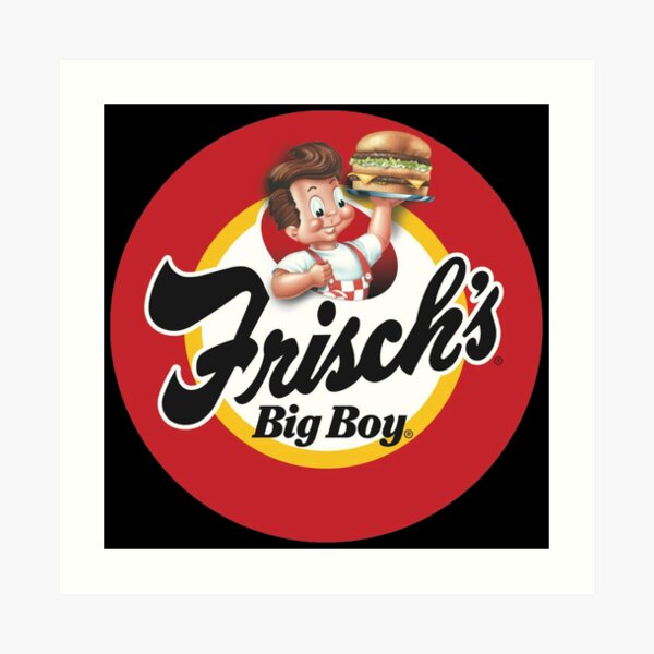 "Retro frischs big boy restaurant logo" Art Print for Sale by FRStudio ...