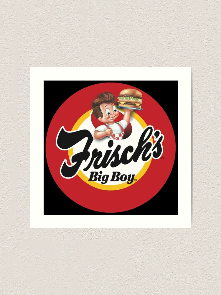 "Retro frischs big boy restaurant logo" Art Print for Sale by FRStudio ...