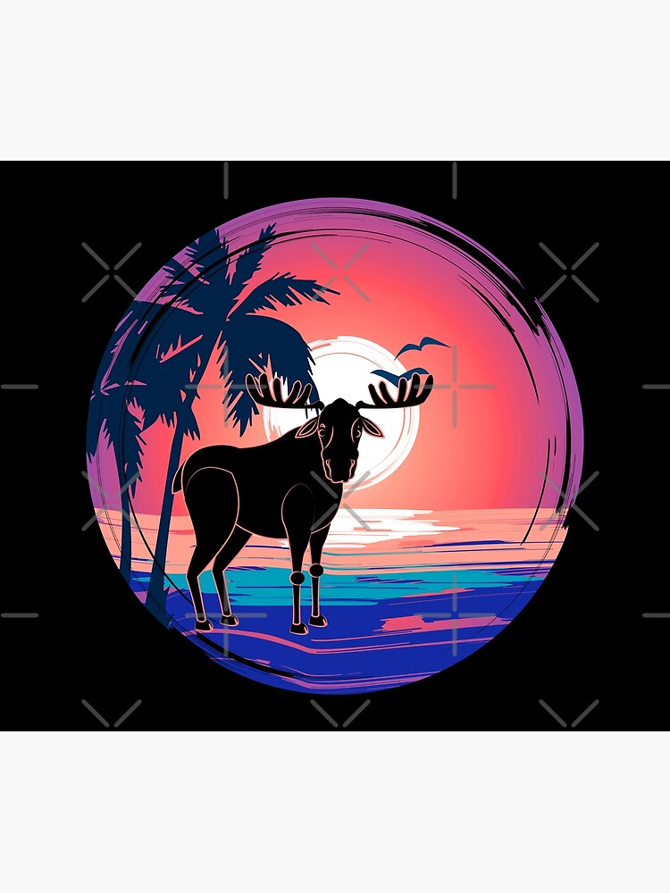 "Vintage Retro Sunset Art Of Zoo" Poster for Sale by Pmccreations ...