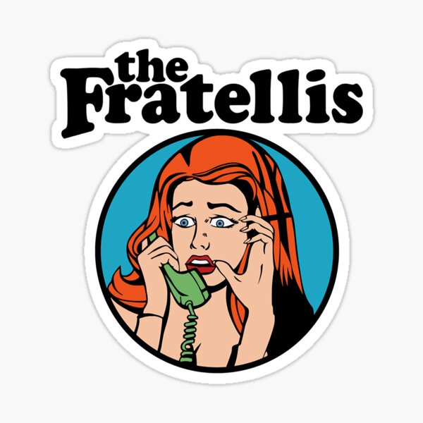 "The Fratellis" Sticker for Sale by jaksch95qqx2 | Redbubble