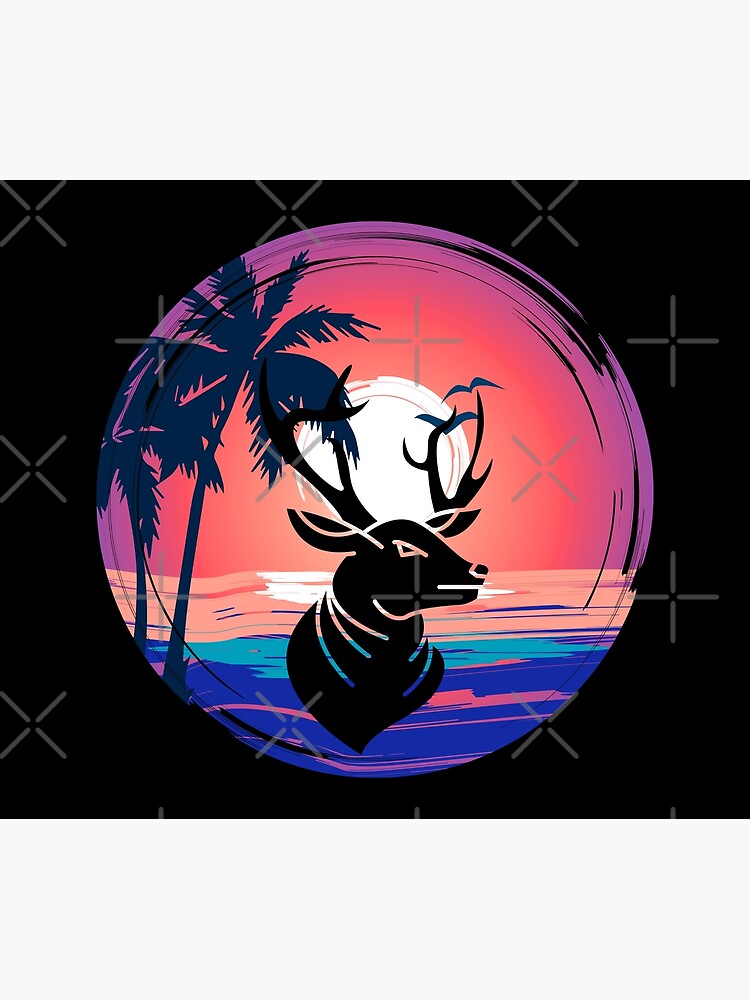 " Vintage Retro Sunset Art Of Zoo" Poster for Sale by Pmccreations ...