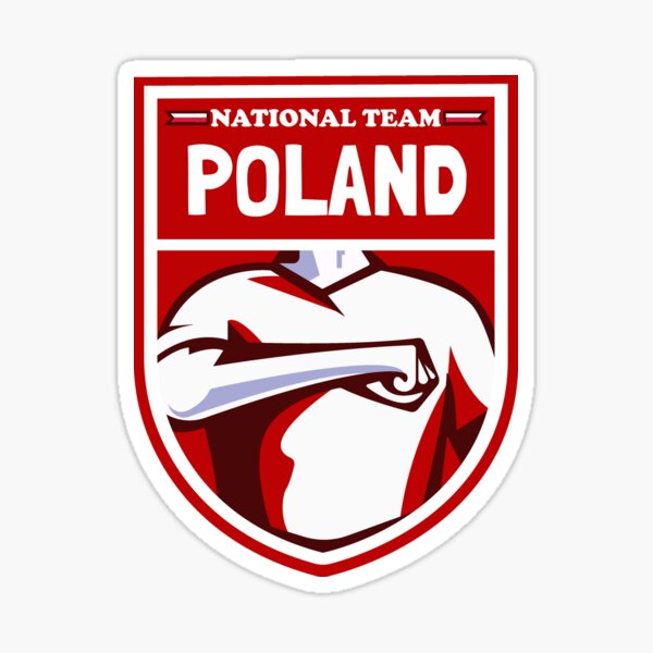 "Poland National Team Logo" Sticker for Sale by Salukeart | Redbubble