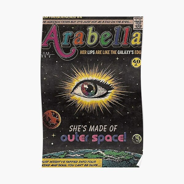 "arabella monkeys tour" Poster for Sale by JohnPattersol | Redbubble